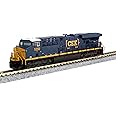 Amazon.com: Kato USA, Inc. N GE ES44DC Locomotive CSX Boxcar #5329 ...