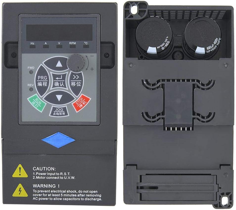 Motor Speed Controllers 380V 2.2KW 3 Phase Input 3 Phase Output VFD ...