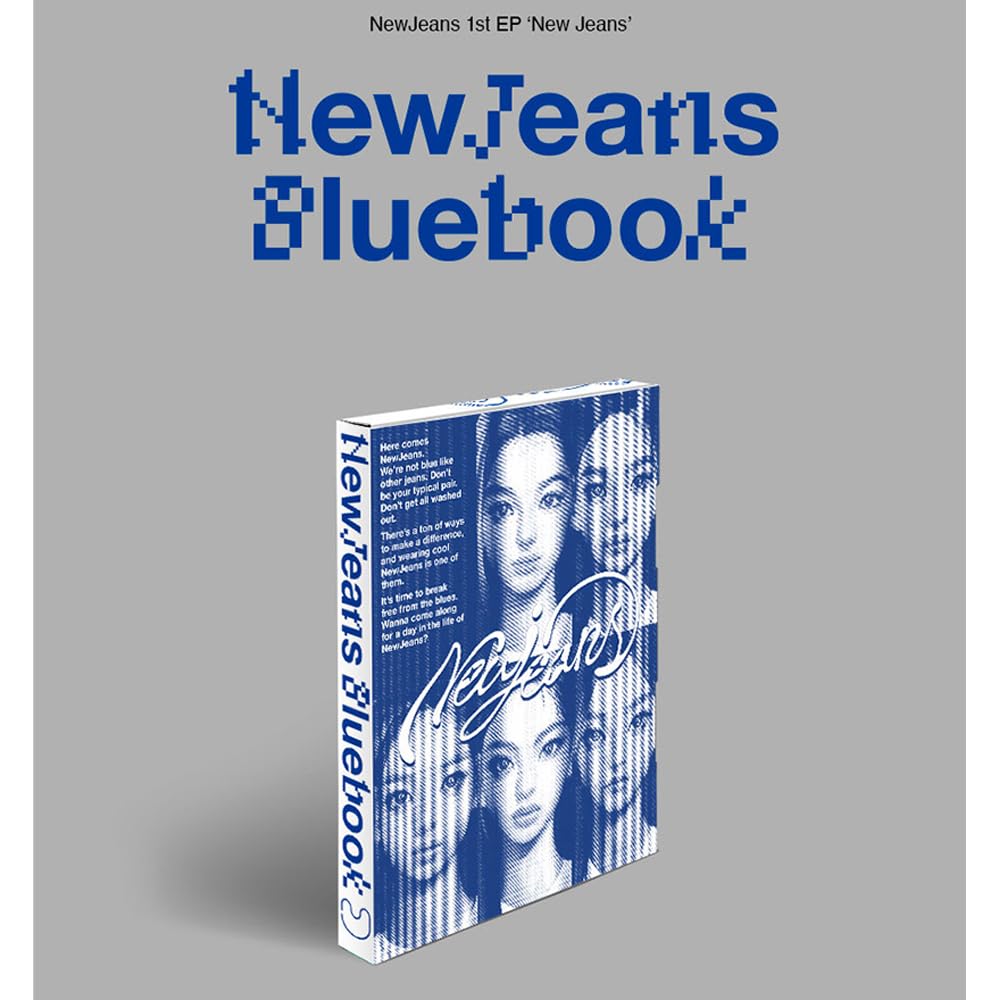Mua NewJeans - NewJeans 1st EP 'New Jeans' Bluebook ver. CD (NEWJEANS ver.) trên Amazon Mỹ chính ...