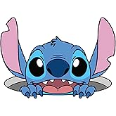 Amazon.com - Matomo_Stitch Wave Peek Anime Vinyl Sticker Auto Car Truck ...