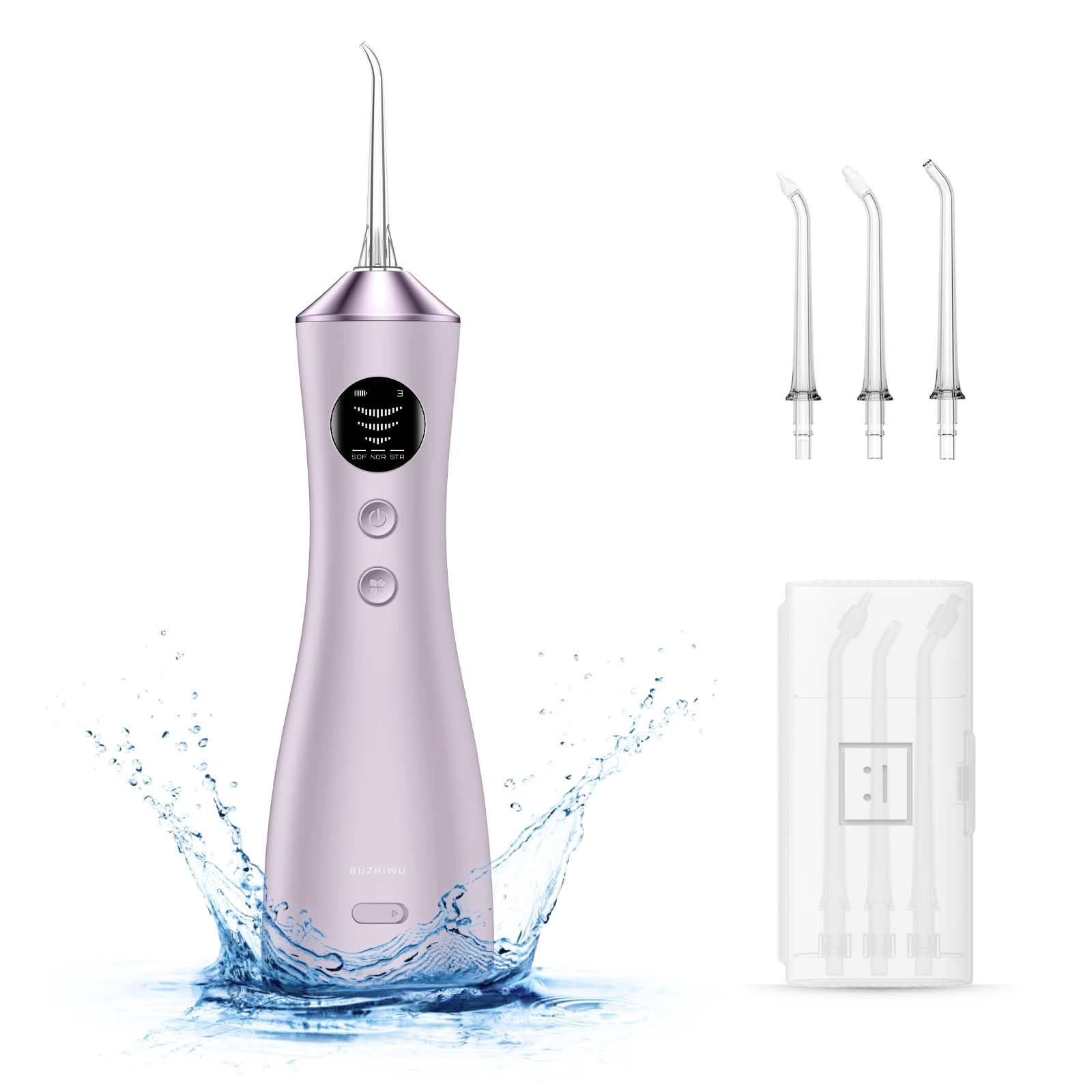 Water Dental Flosser Teeth Pick: Portable Cordless Oral Irrigator 300ML ...