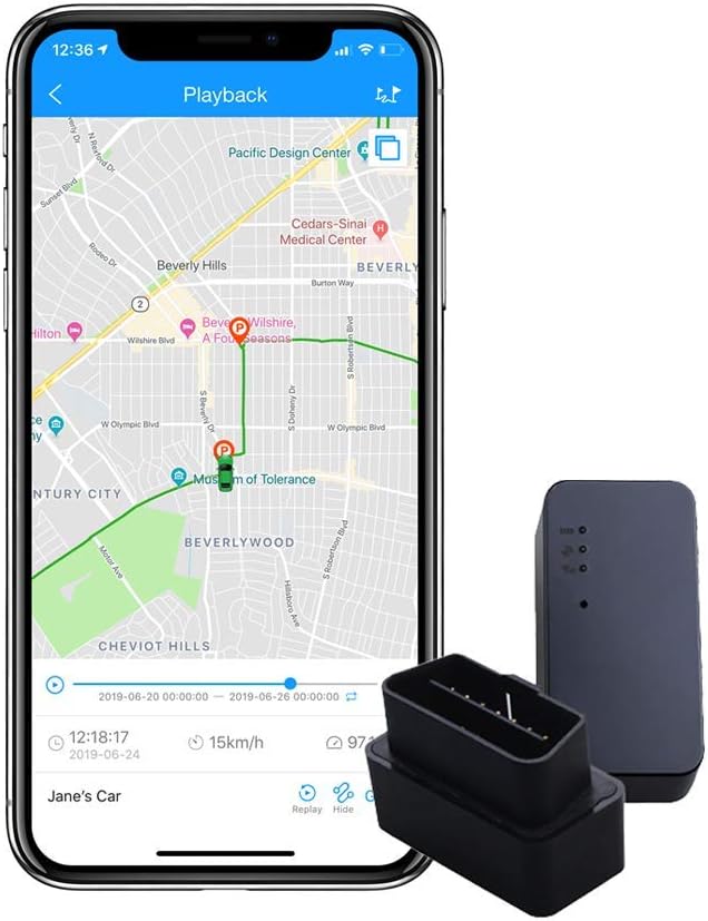 ShieldGPS Hidden GPS Tracker for Cars & Vehicles – OBDII Device for ...