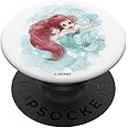 Amazon.com: Disney Little Mermaid Ariel Silhouette Rainbow PopSockets ...