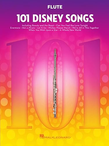 101 Disney Songs for Flute | Beginner to Intermediate Sheet Music ...