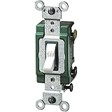 Leviton CS220-2W 20 amperios, 120/277 voltios, interruptor silencioso ...