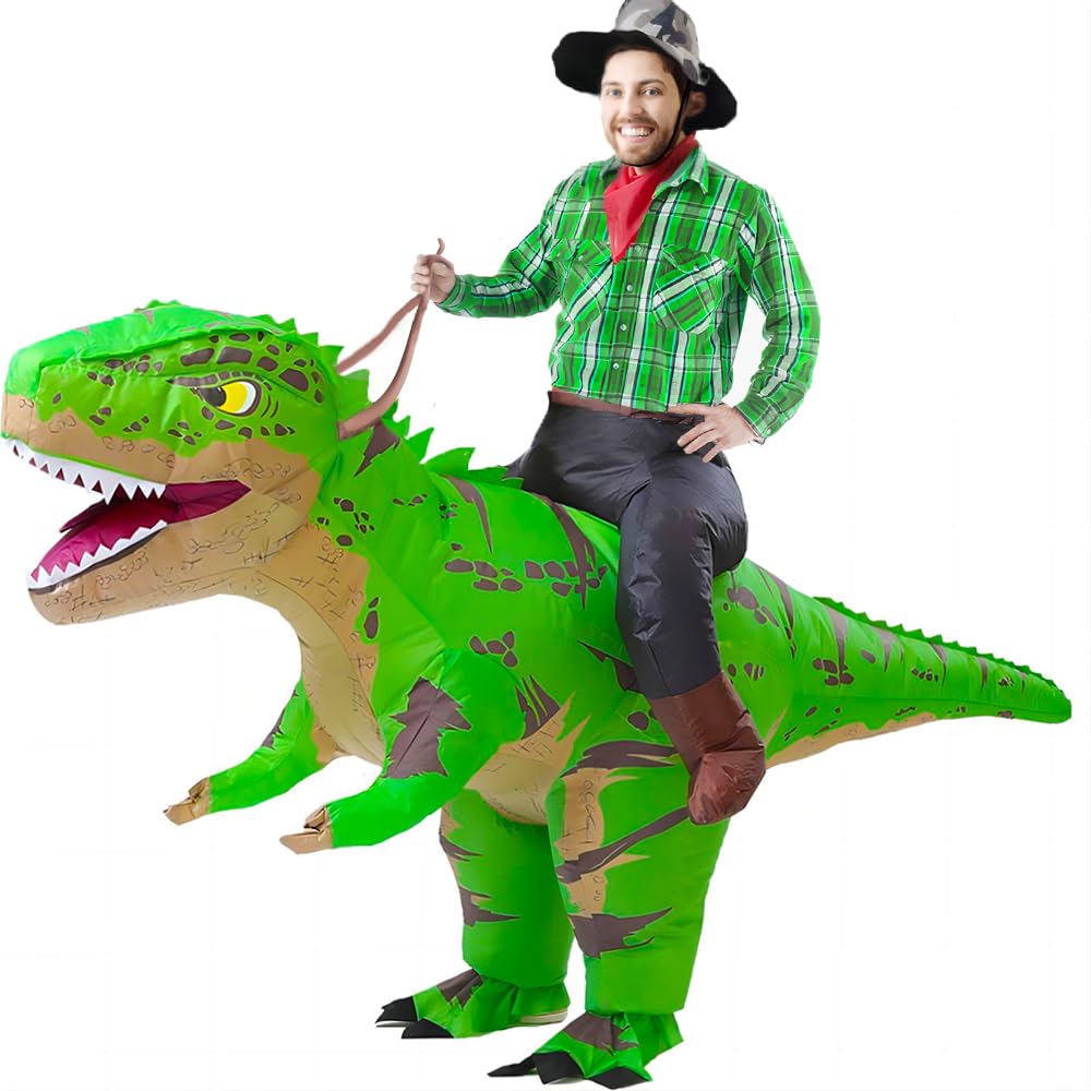 Mua Inflatable Dinosaur Costumes for Adult T-REX Ride on Halloween ...