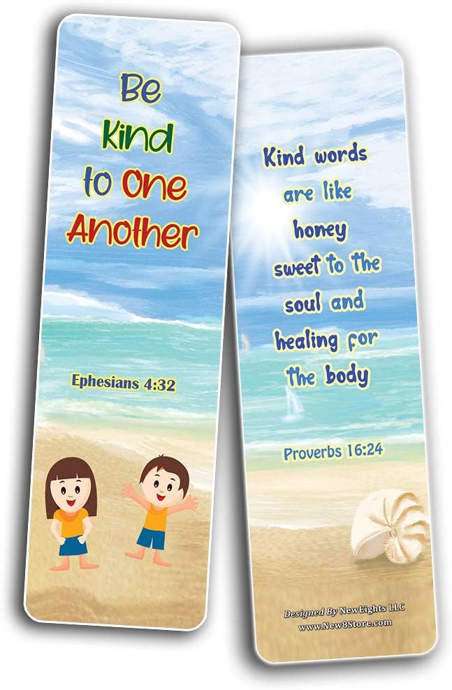 Bible Bookmarks for Kids – Character Building Series 1 (60 Pack ...