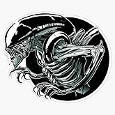 Amazon.com - Xenomorph Alien Movie Sticker Bumper Sticker Vinyl Decal 5"