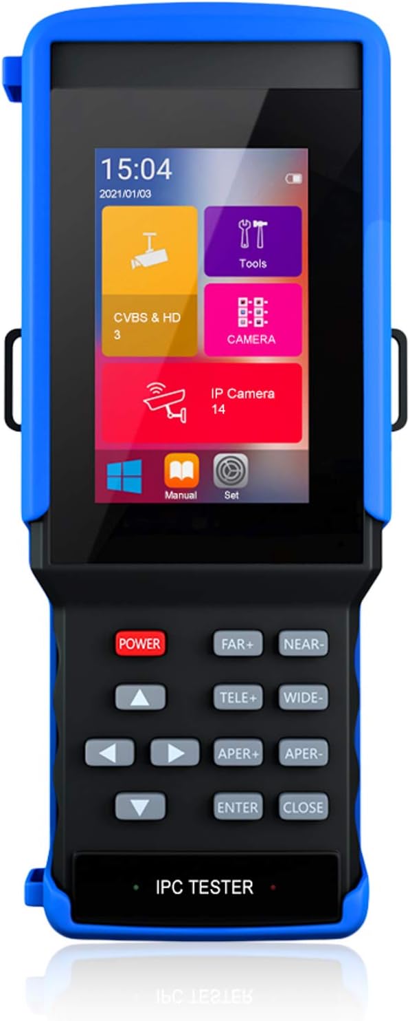 Amazon.com : IP Camera Tester, Rsrteng IPC-9310S 8MP AHD CVI TVI CVBS ...