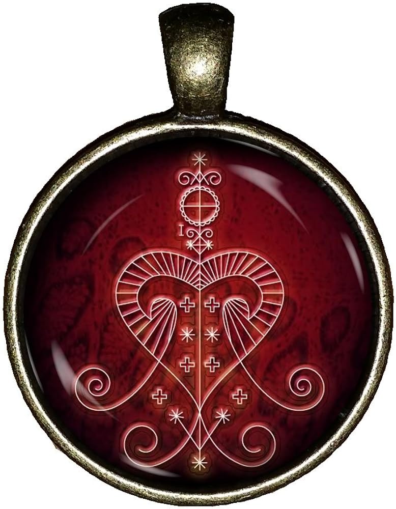 Amazon.com: Ezulie Voodoo Necklace Handmade Loa Voodoo Vodou Jewelry ...