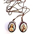 Amazon.com: Catholic Wear Ever Wood Scapular : Home & Kitchen