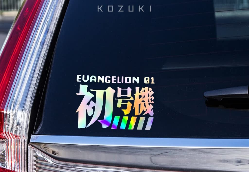 Mua Evangelion CAR Stickers Waterproof Laser Reflective EVA 01 Stickers ...