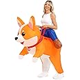 Amazon.com: Inflatable Costumes Kids Dog Costume Halloween Blow Up Ride ...