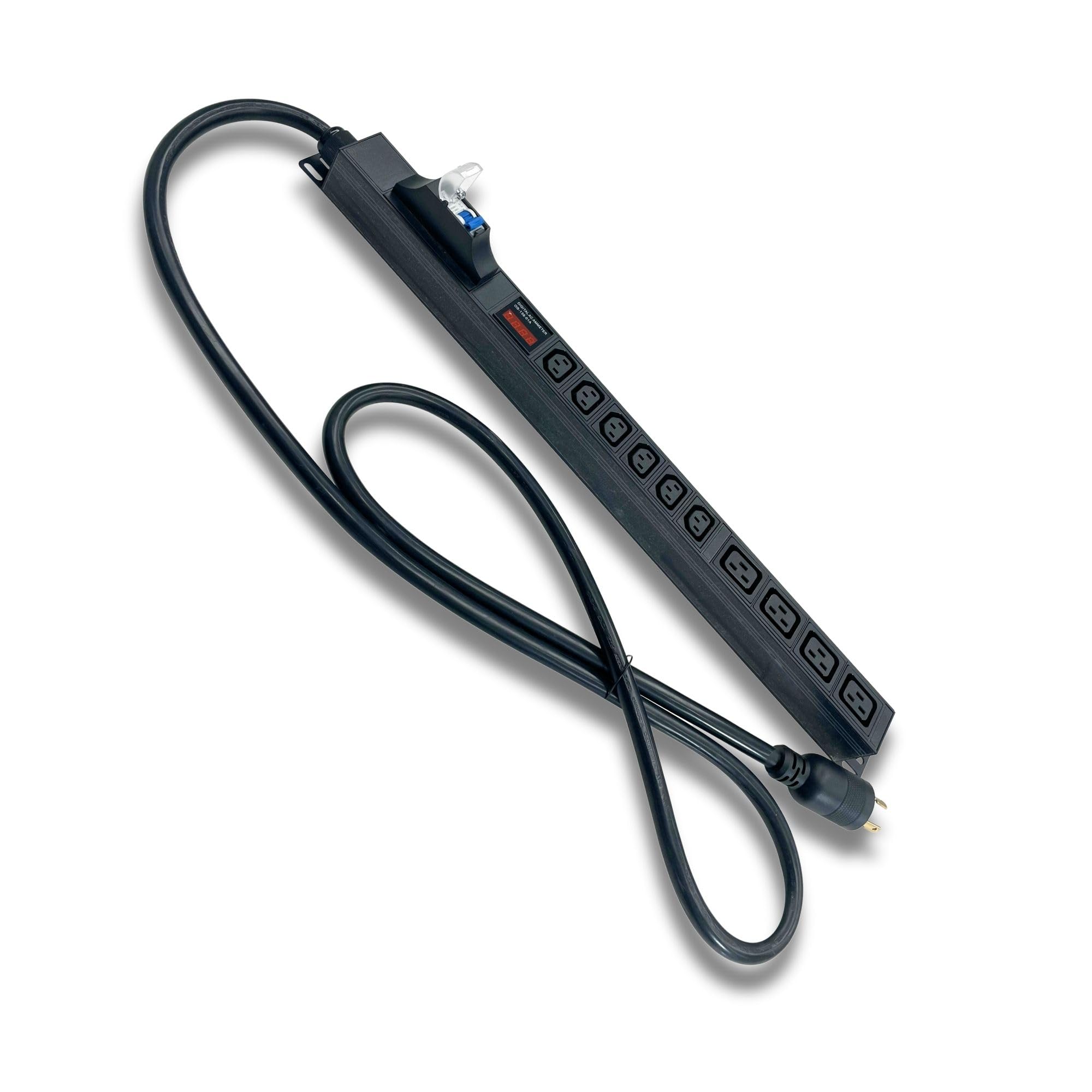 Mua PDU 30 Amp 240V/220V Power Distribution Unit with 6 -C13 & 4- C19 ...