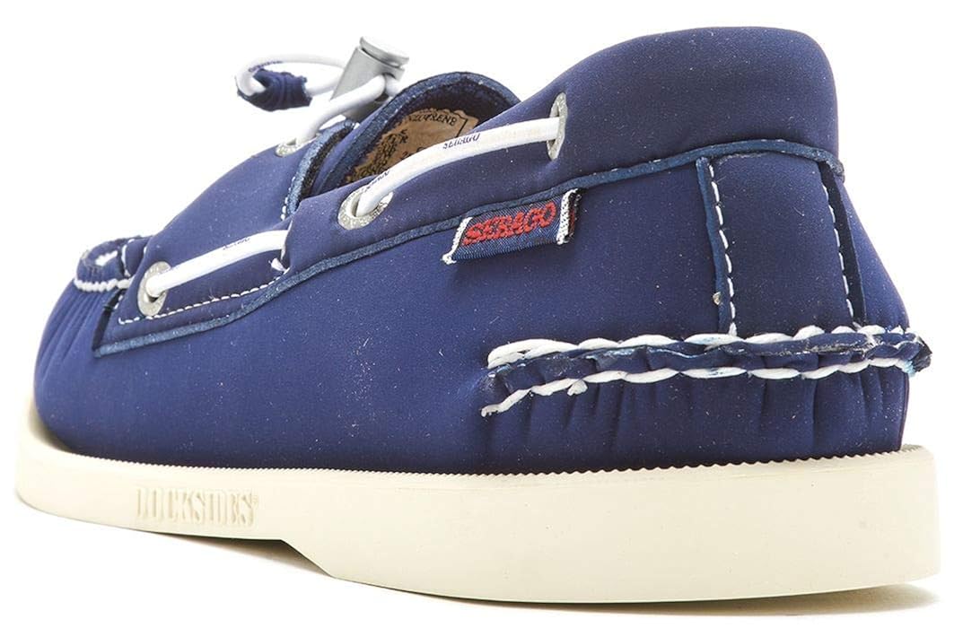 Sebago Docksides Ariaprene Boat Deck Shoes in Navy Blue 7000110 908 ...