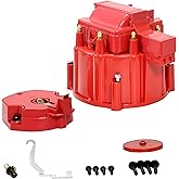 Amazon.com: ENGINEMAN Red Male HEI Distributor Cap and Rotor Kit for ...