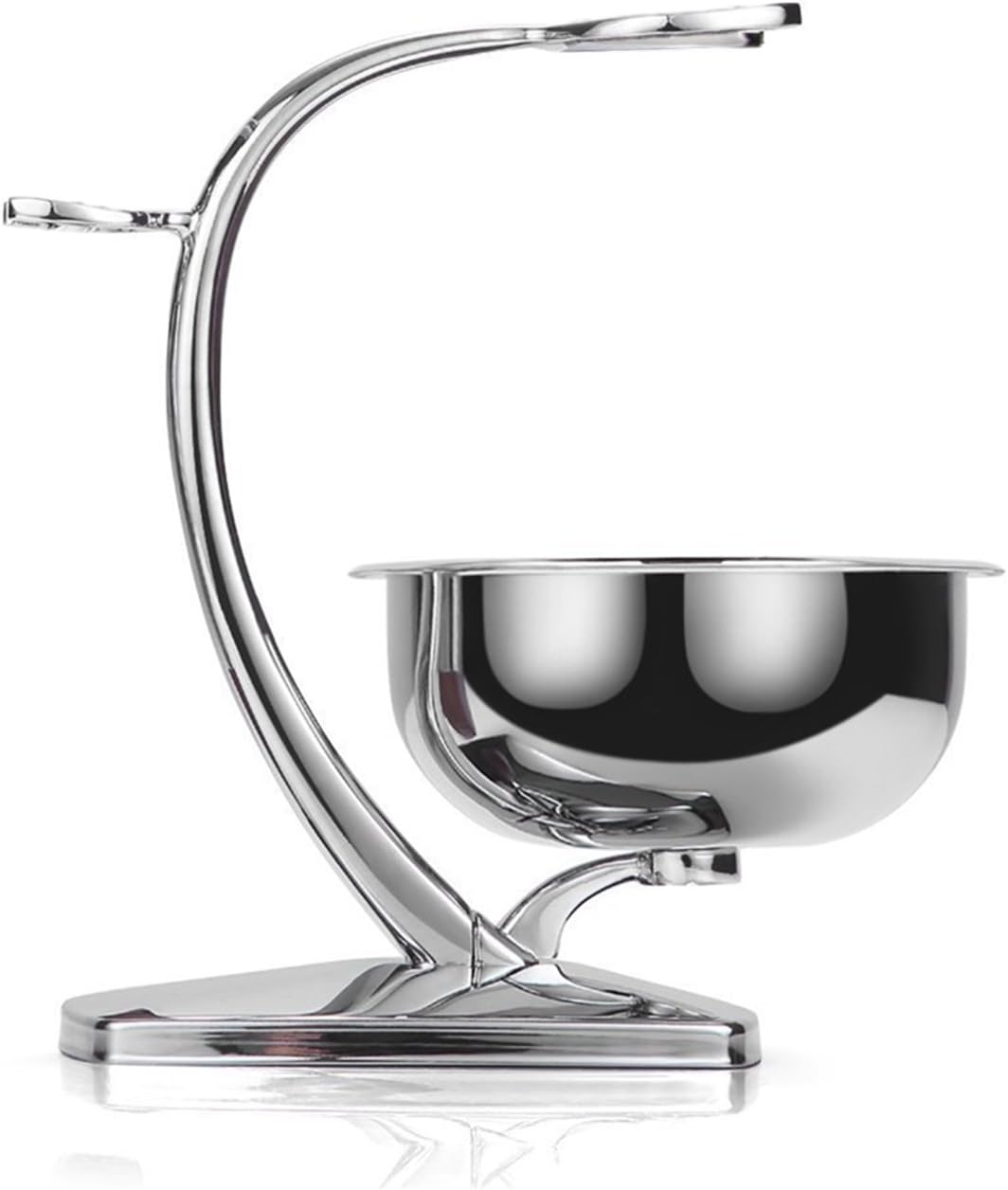 Deluxe Chrome Shaving Stand with Bowl，Men’s Gift Idea – Shave Stand for ...