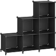 Amazon.com: SONGMICS 6 Cube Storage Organizer, Modular Bookshelf, DIY ...