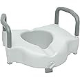 Amazon.com: ProBasics E-Z Lock Raised Toilet Seat with Handles, 4.5 ...