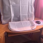 Amazon.com: Computer monitor dust cover for flat panel LCD-silky smooth ...