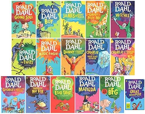 Roald Dahl 16 Books Collection Set (The BFG, Matilda, Esio Trot, George ...