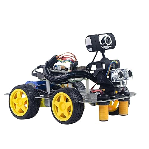 Smart Robot Car Kit for Raspberry Pi 5/3B/3B+/4B,Upgraded AI Visual ...