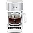 Amazon.com: Capresso 5-Cup Mini Drip Coffee Maker, White: Home & Kitchen
