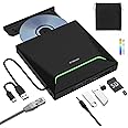 Amazon.com: New External CD DVD Drive, Cool DVD Burner USB 3.0 with ...