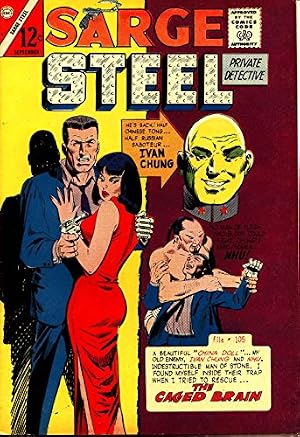 Fearless French paradog - Charlton Comics - Sarge Steel ally - Profile ...
