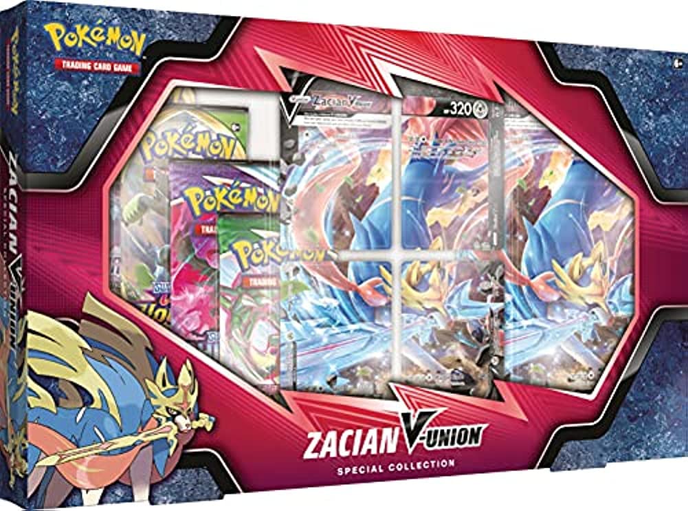 Pokemon V-Union Special Collection - Zacian //OPENED PACKS// for sale ...