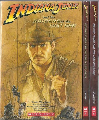 Buy Indiana Jones Movie Novelization Set, Books 1-3: Indiana Jones and ...