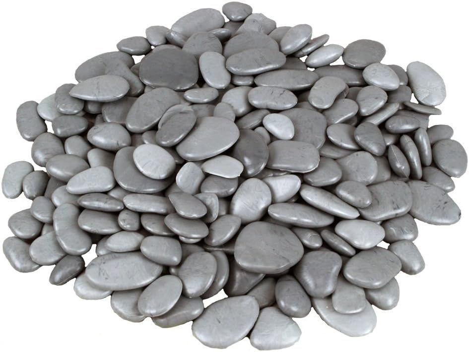 Amazon.com : Synthetic River Rock - Grey - Over 125 Rocks For Plant ...