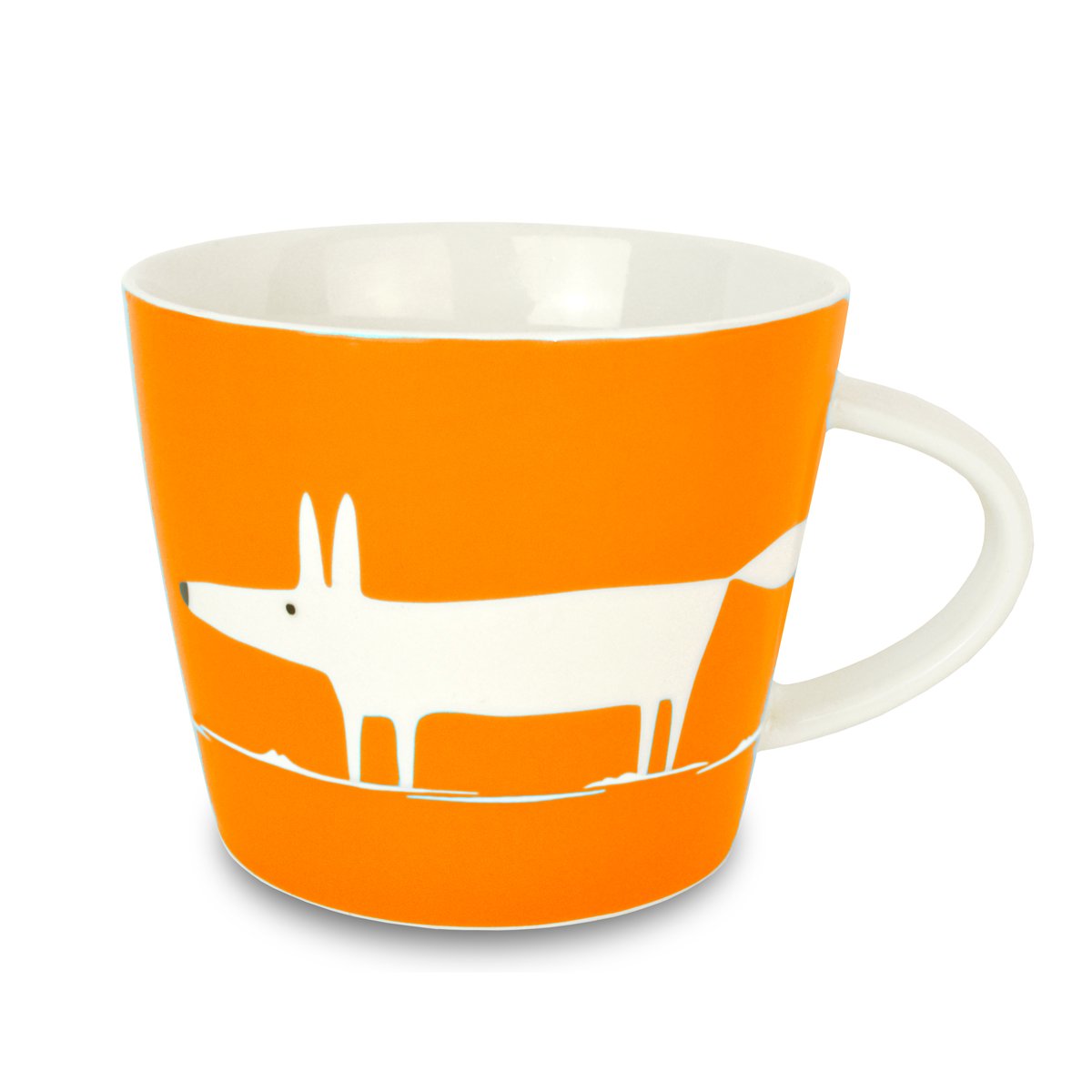 Scion Mr Fox Mug, Porcelain, Mandarin, 13 x 11.5 x 8.6 cm: Amazon.co.uk ...