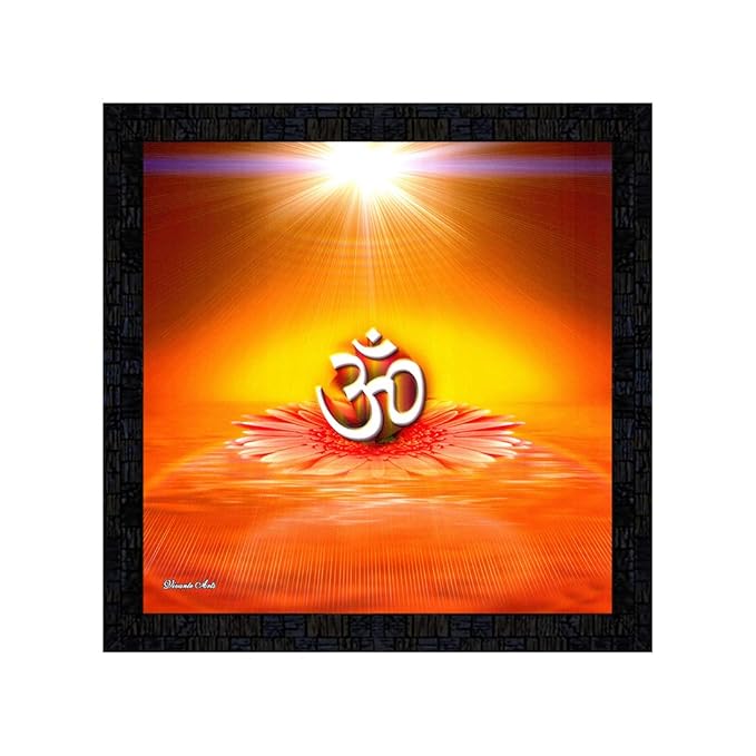 Poster N Frames Framed Poster of aum (om) frame 14178, 14x14: Amazon.in ...