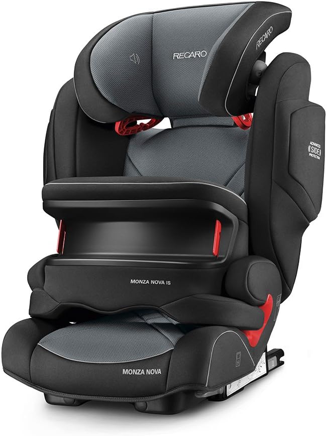Recaro Monza Nova IS Group 1/2/3 Car Seat, Carbon Black: Amazon.co.uk: Baby
