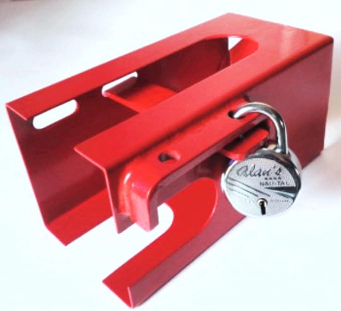 Alan's Hitch Lock Caravan Trailer Motorhome Universal Hitch Lock 50mm ...