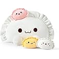 Amazon.com: Ditucu Cute Dumpling Plush Pillow Mommy 14 inch with 3 ...