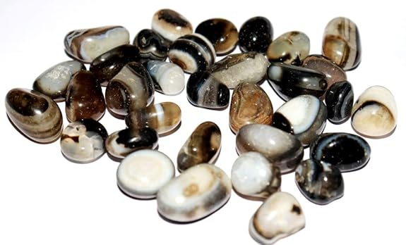 Buy R.R. SHEIKH GEMS Sulemani Hakik/Hakeek/Aqeeq/Aqik Tumble Stones ...