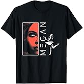Amazon.com: M3GAN Half Face Logo T-Shirt : Clothing, Shoes & Jewelry