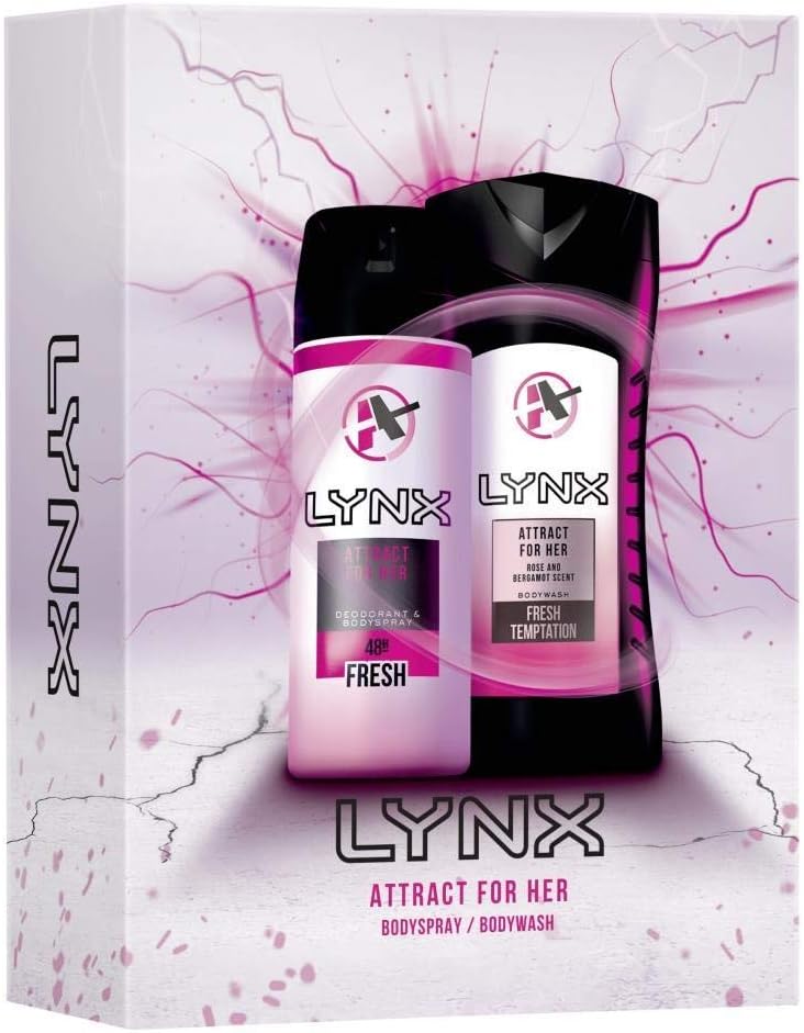 Lynx Attract for Her Gift Set, 2 piece in a single unit. – BigaMart