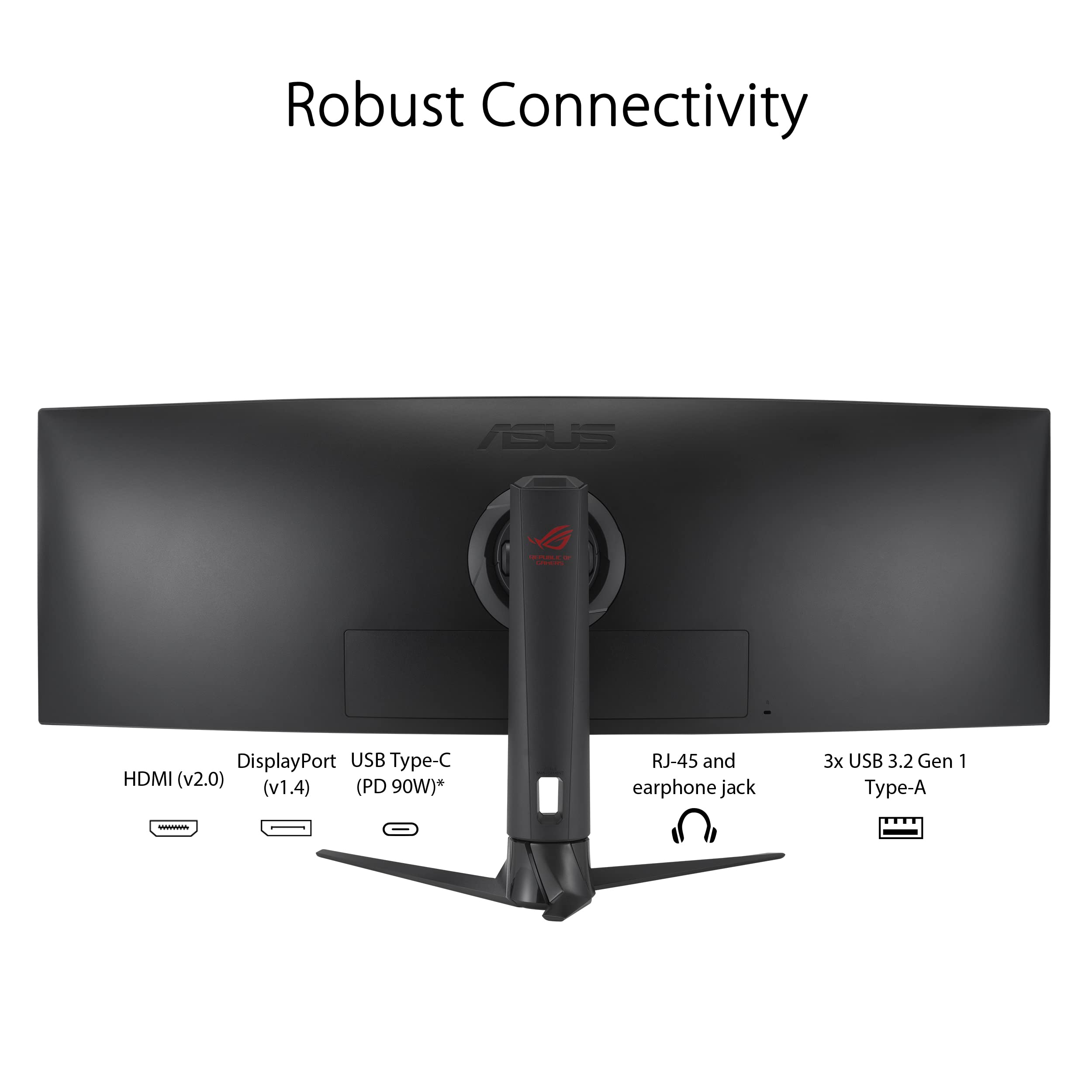 Mua ASUS ROG Strix 49” Ultra-wide Curved HDR Gaming Monitor (XG49WCR ...