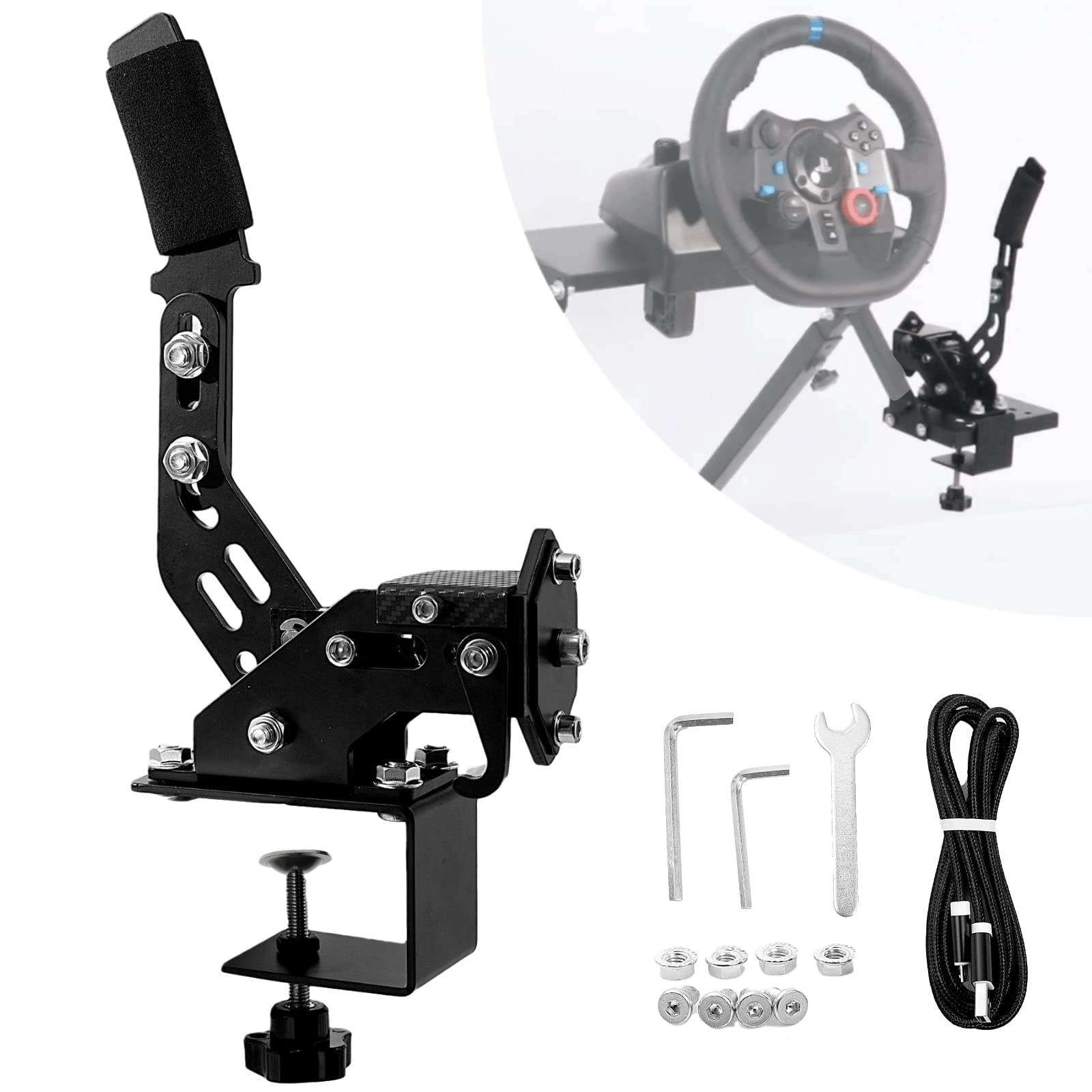 Mua Anman USB Handbrake,14-bit Progressive Handbrake with Clamp for PC ...