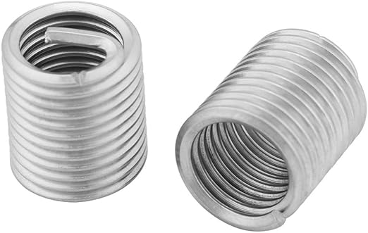 60Pcs Assortimento di inserti filettati in acciaio inossidabile metrico ...