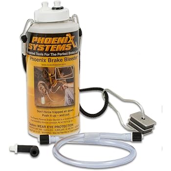 Amazon.com: Phoenix Systems 7002-B One-Man Brake Bleeder Capture Bottle ...