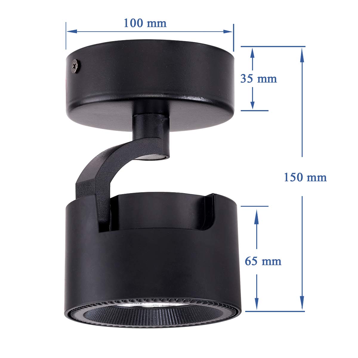 Ceiling Lighting Dr.lazy Indoor 10W LED Ceiling Spots Adjustable ...