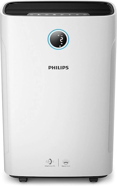 Philips AC 3829/60 Series 3000i 2-in-1 Purifier and Humidifier, Removes ...