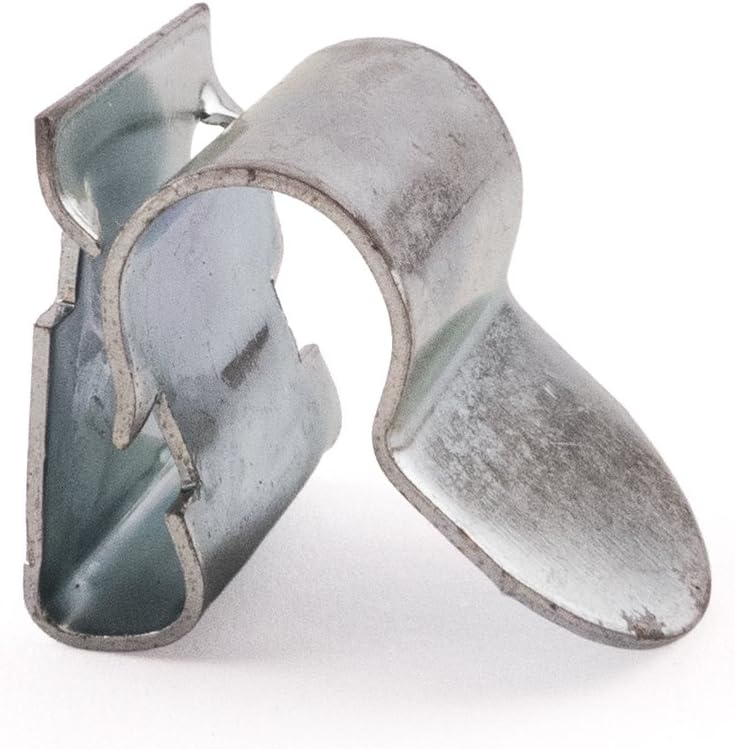 Heavy Duty Steel Cable Clips, Zinc Finish, 8-9mm Cable, 2-4mm Panel ...