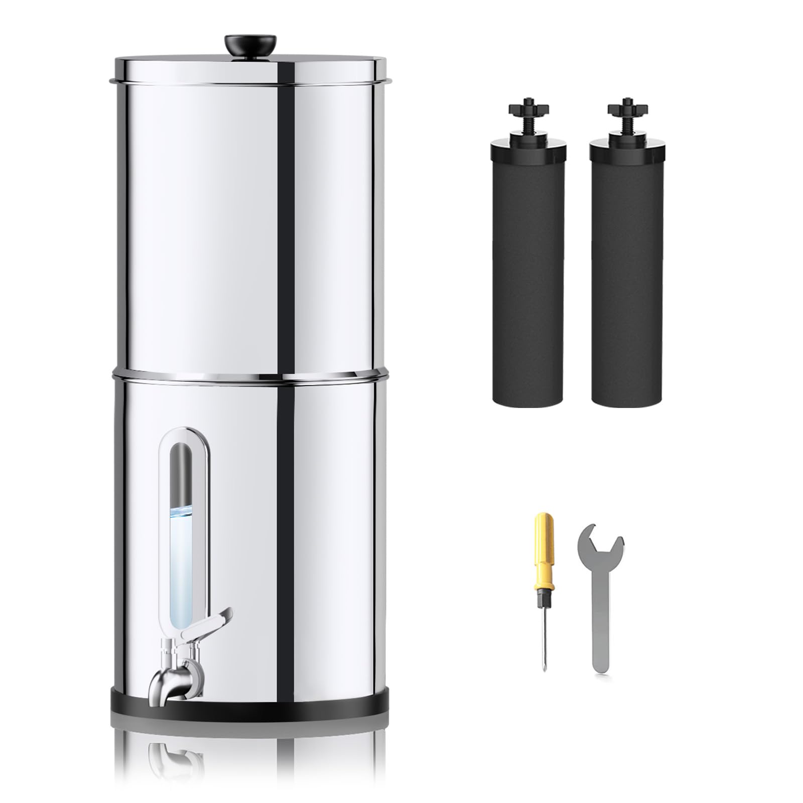 Mua 2.25 Gallon Countertop Water Filtration System with Water Level ...