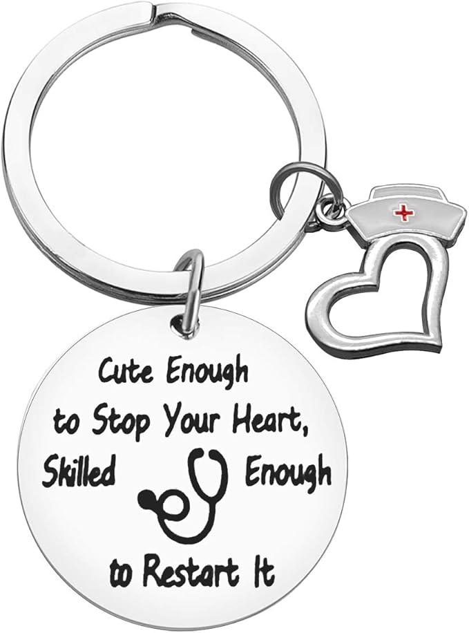 Amazon.com: Appreciation Gift Funny Nurse Gifts Keychain Nurses Key ...