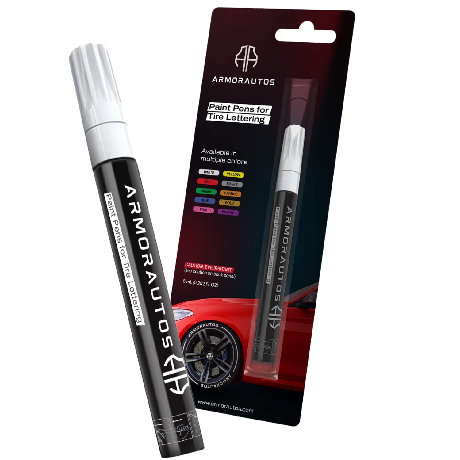 Tire Paint Pen for Car Tire Letters - Tire Marker White Paint Pens for ...